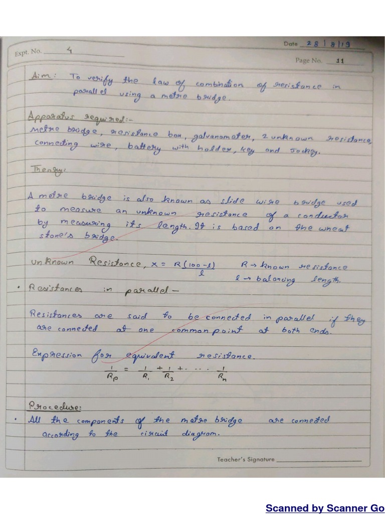 Experiment 4 Physics | PDF