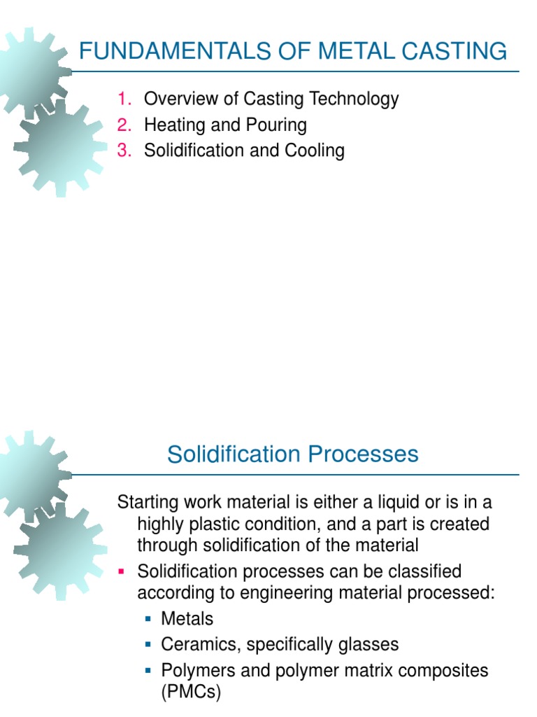 Casting 2 | PDF | Casting (Metalworking) | Foundry