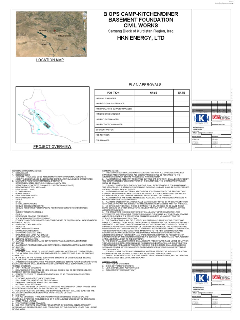 Exhibit B - Kitchen-Diner Substructure Drawings | Download Free PDF ...