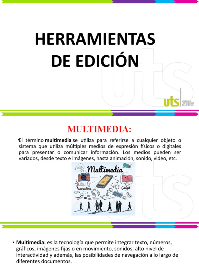 Herramientas y pasos para la edición de videos multimedia | PDF ...