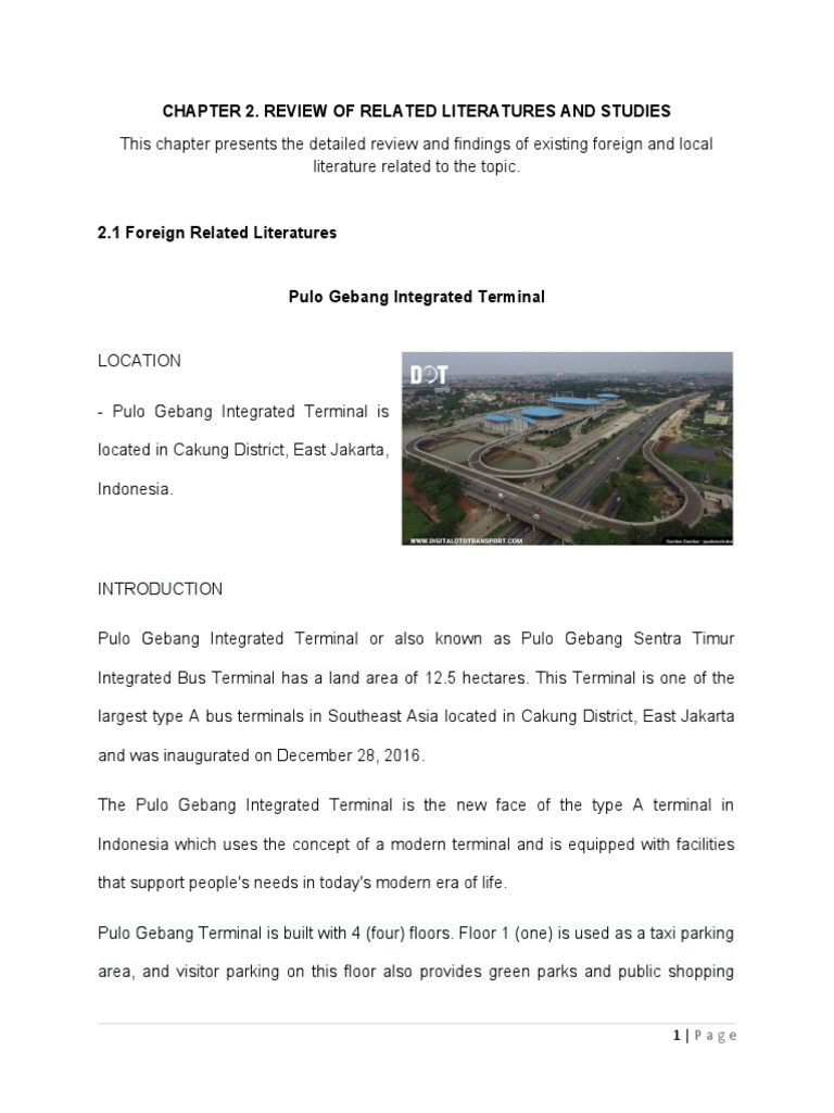 Public Transportation Terminals in the Philippines | PDF | Service ...