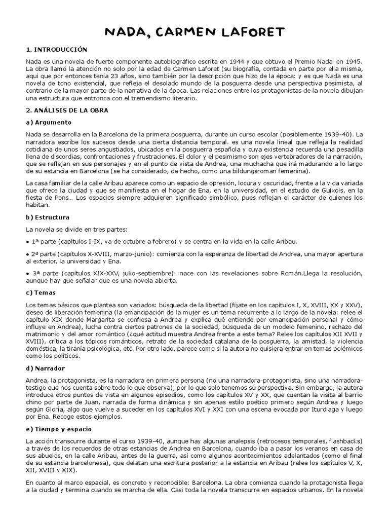 NADA | PDF | Novelas | Expresionismo
