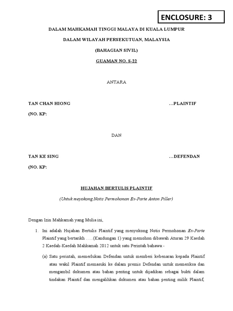 Hujahan Bertulis | PDF