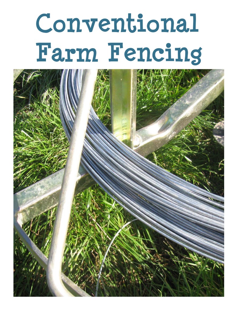 Comprehensive Farm Fencing Guide | PDF | Lumber | Screw