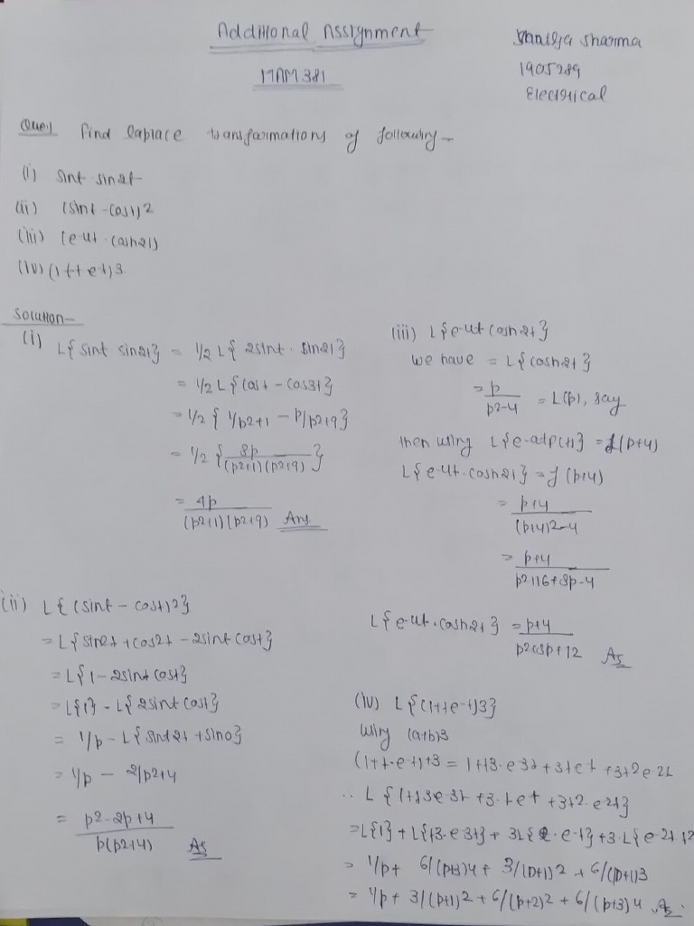 Additional Assignment | PDF