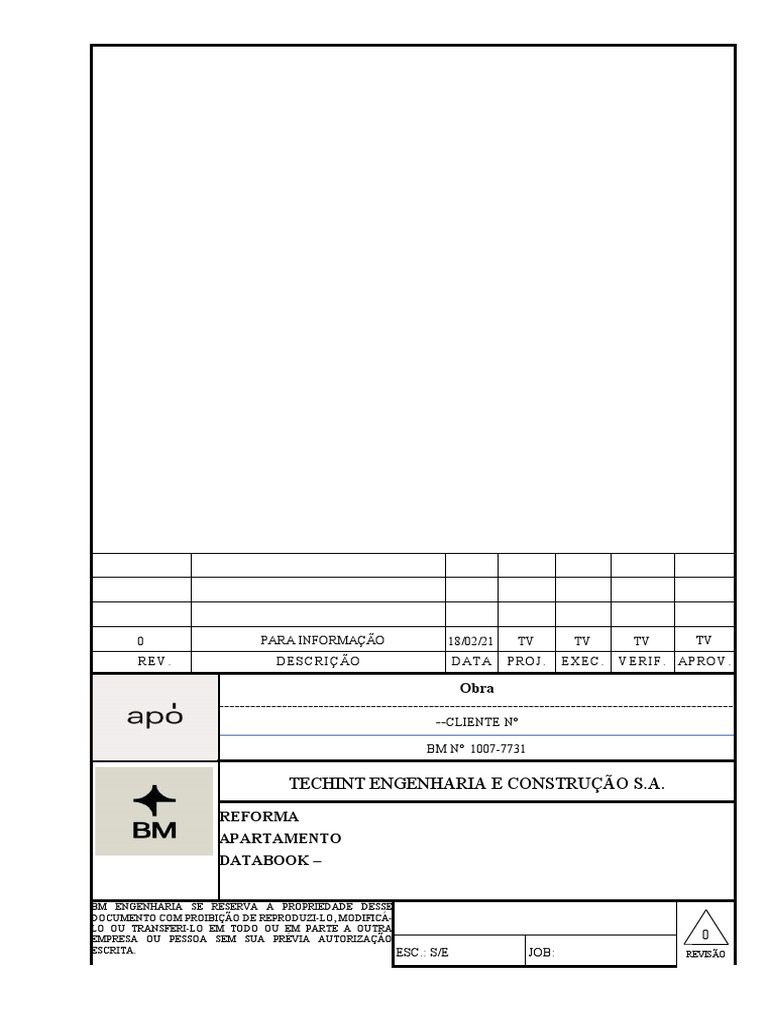 Modelo de Databook | PDF