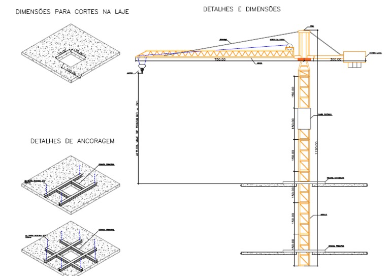 Esquema de Montagem - Mini Grua - Rack 0507 | PDF