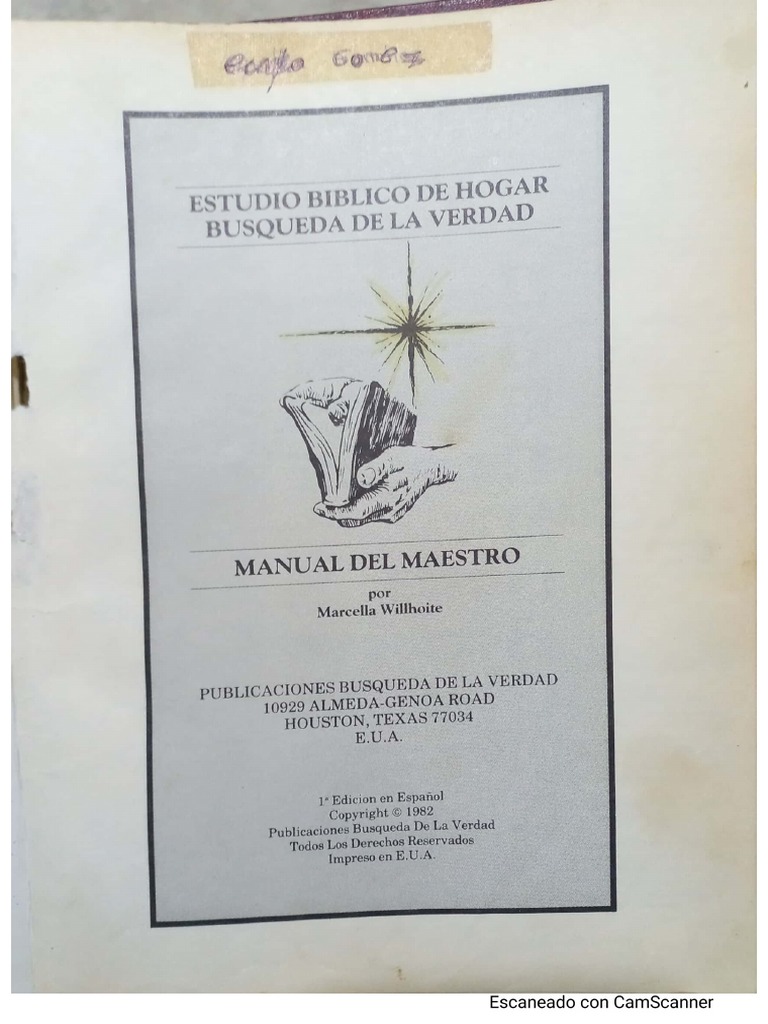 Libro Del Maestro | PDF