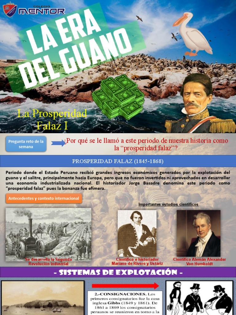 La prosperidad falaz y el desperdicio de los ingresos durante el guano | PDF | Perú | América ...