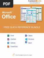 Onenote: Quick Reference Guide | PDF | Microsoft Outlook | Icon (Computing)