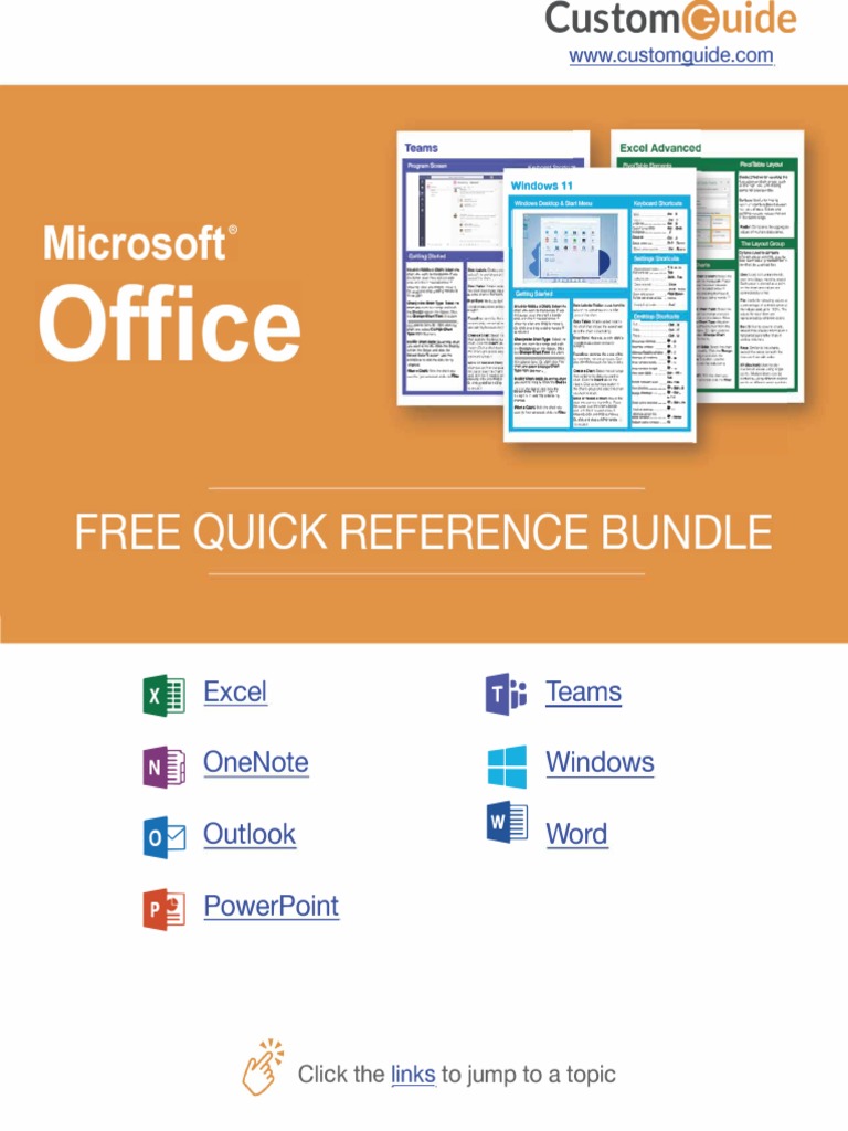 Office Cheat Sheets | PDF | Chart | Microsoft Excel