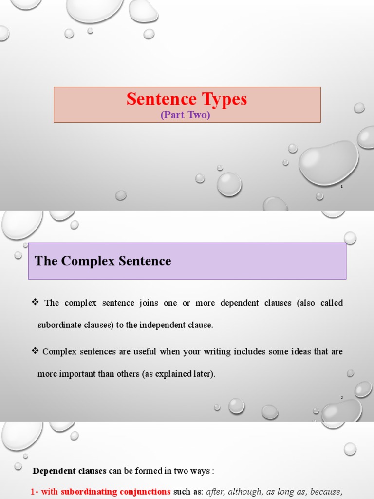 Sentence Types (Part Two) | PDF | Grammar | Semantics