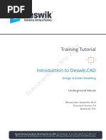 4.06 Deswik - So Tutorial v4.0 | PDF | Computer File | Cartesian ...