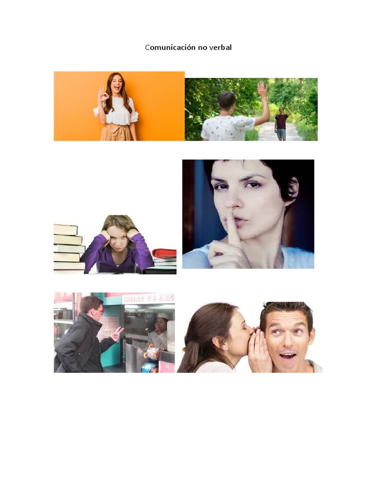 Comunciacion Verbal y No Verbal | PDF