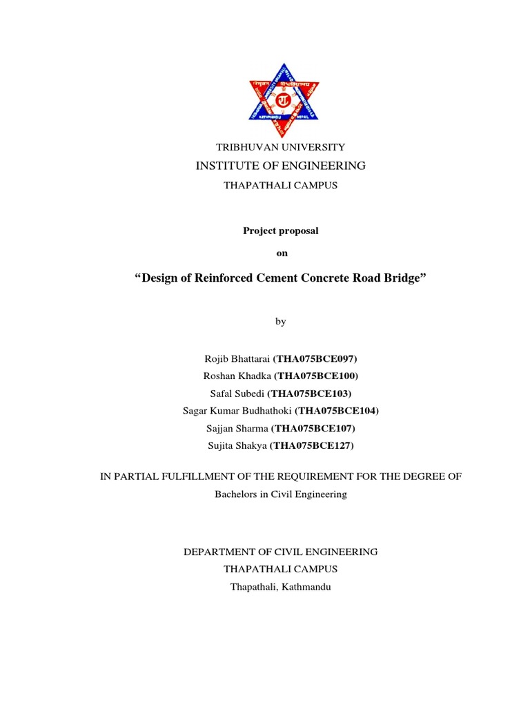Bridge PDF Proposal | PDF | Truss | Beam (Structure)
