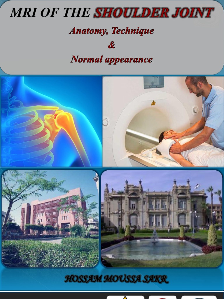 Mri of The Shoulder Joint Technique & Normal Appearance | Download Free ...