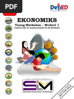 AP 9 - Q1 - Module 1 - Kahulugan NG Ekonomiks | PDF