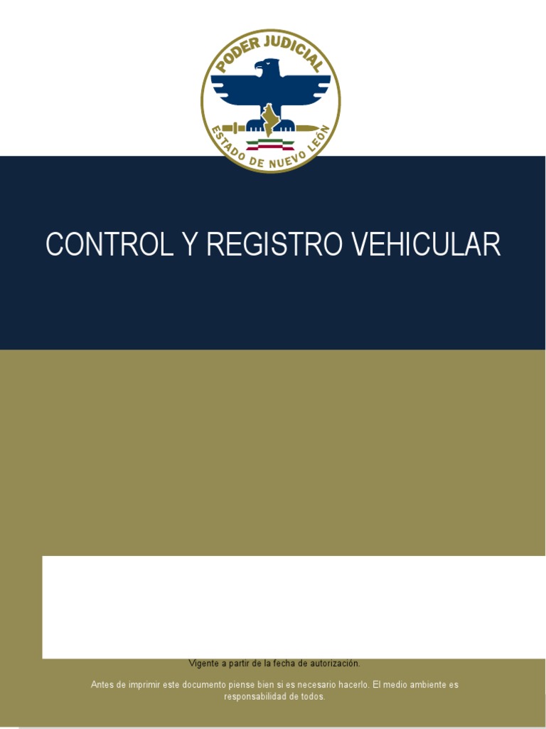 Instrucciones para Registro Vehicular SLP | PDF | Finanzas y dinero