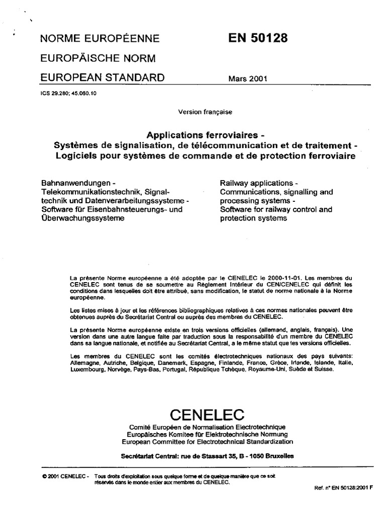 En50128 F | PDF