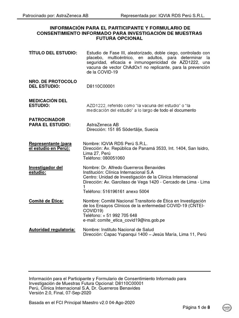 D8110C00001 - Peru - FSR ICF - V2.0 - Final - 07sep2020 - Guerreros B. Sellado | PDF ...