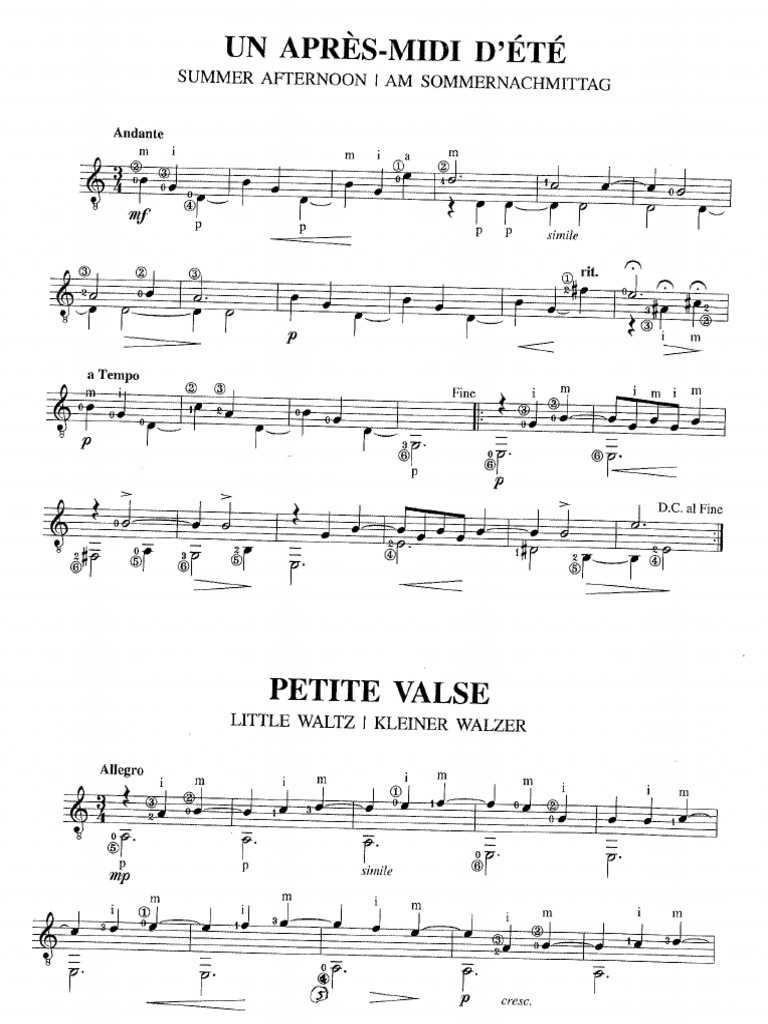 Petite Valse | PDF