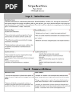 Grade 4 - Pulleys and Gears Unit Plan | PDF | Gear | Machines
