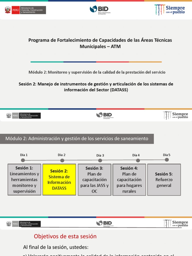 02 PPT M2 S2 Datass | PDF | Alcantarillado | Saneamiento