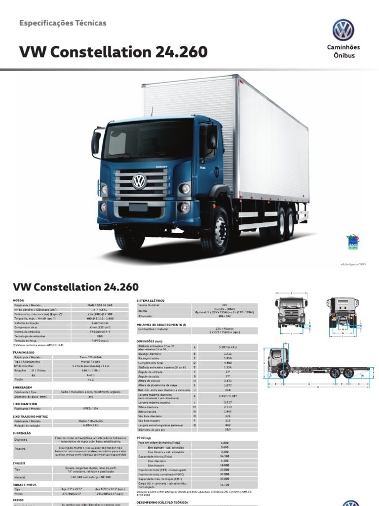 VW Constellation 24.260 | PDF