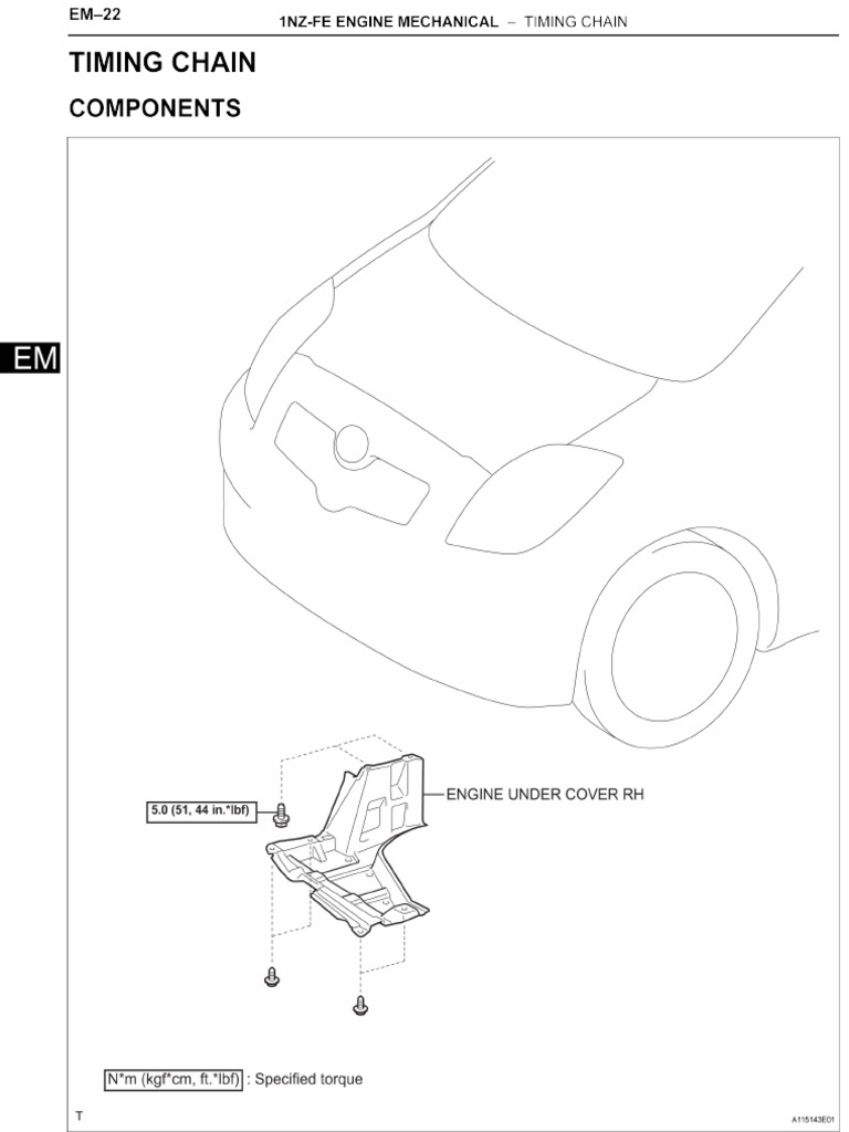 Timing Chain 1nz-Fe Toyota | PDF