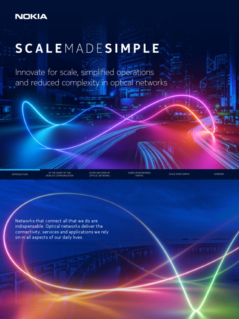 Nokia Scale Made Simple Innovate For Scale, Simplified Operations and ...