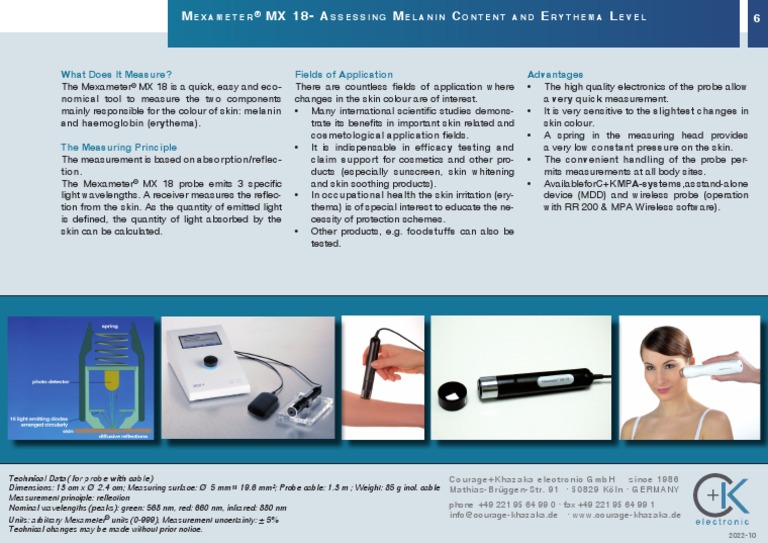 Mexameter | PDF | Color | Electrodynamics