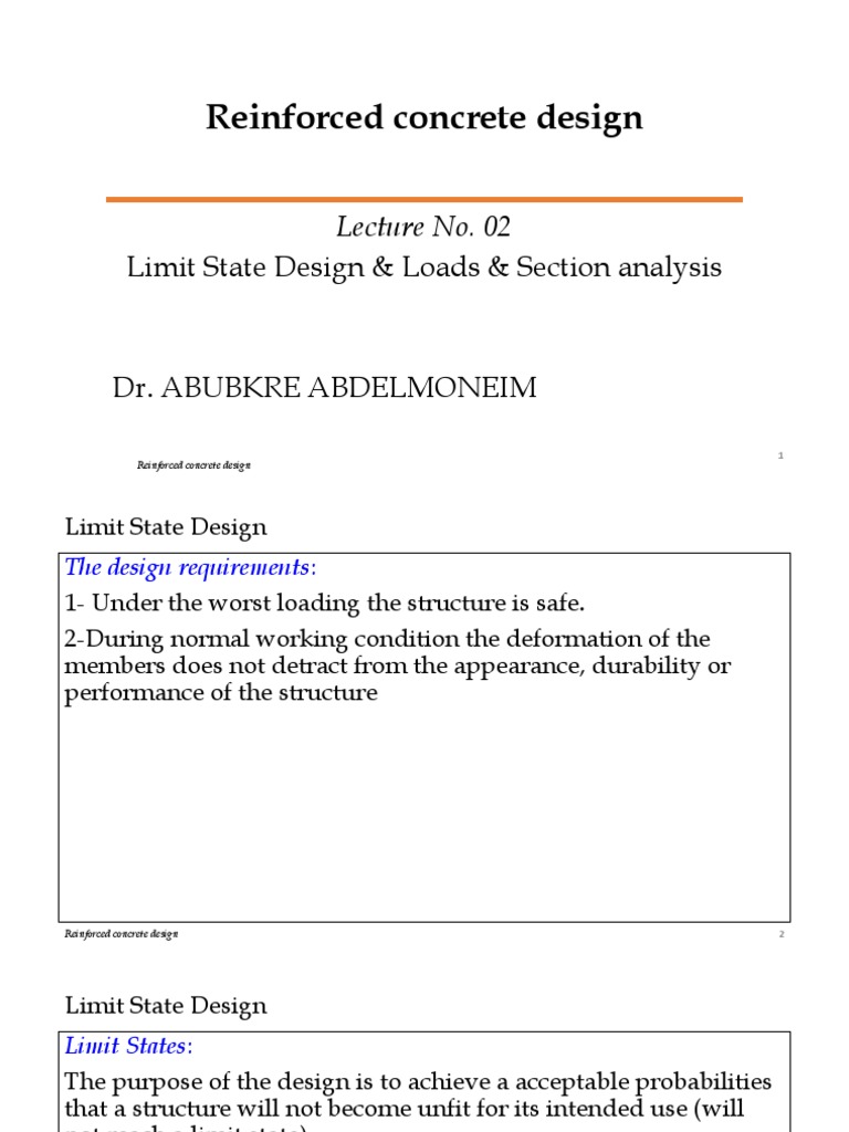 No 02 | PDF | Structural Load | Reinforced Concrete