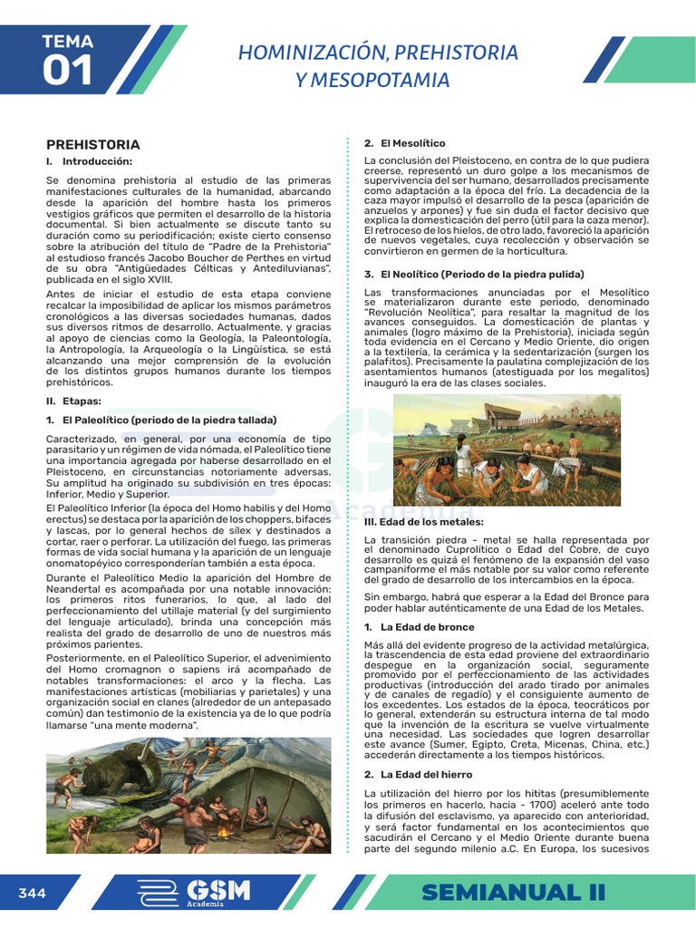 Semianual Hu Tema 1 | PDF | Babilonia | Mesopotamia