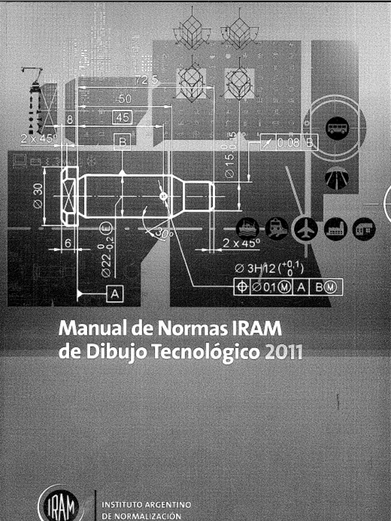 Manual de Normas Iram de Dibujo Tecnologico | PDF