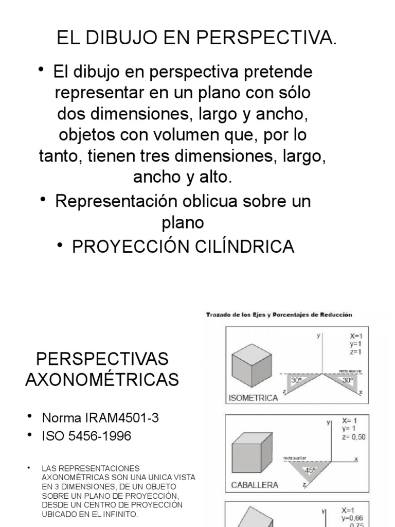 AXONOMETRÍAS | PDF | Perspectiva (Gráfica) | Procesamiento de imágenes