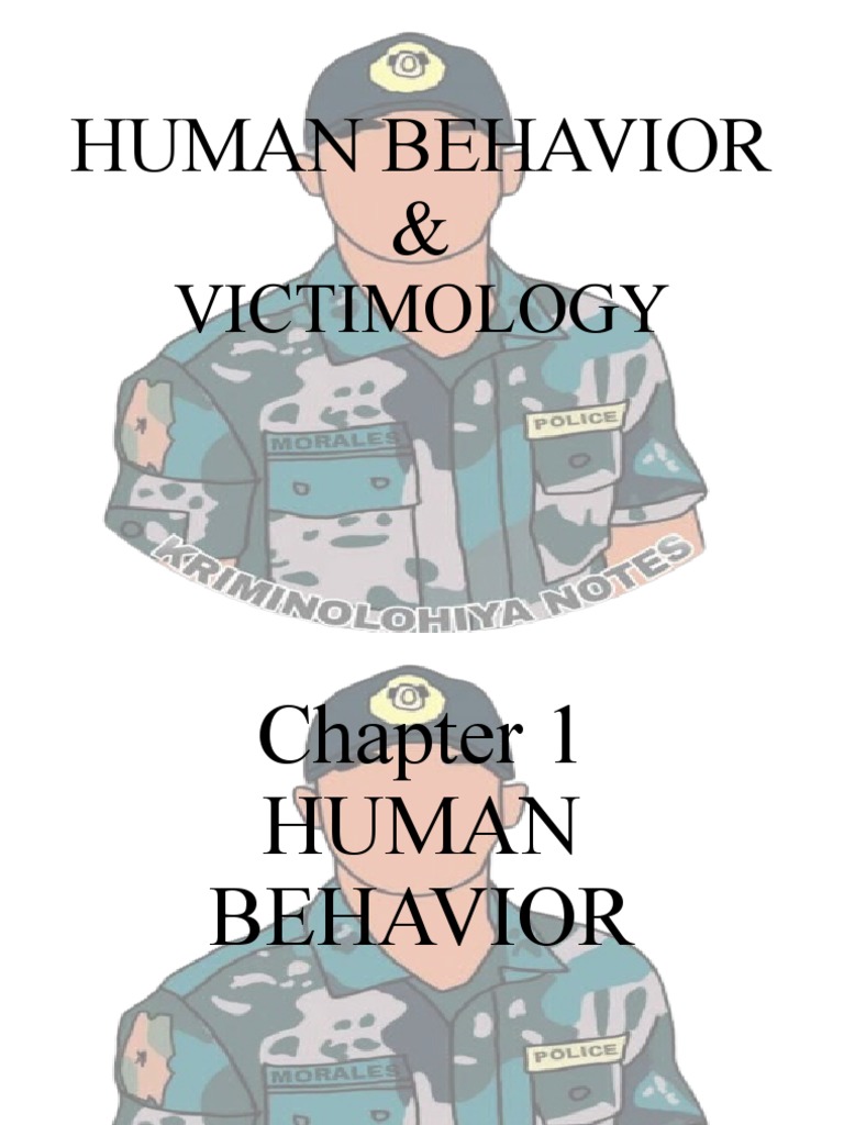 Understanding Human Behavior and Victimology | PDF | Deviance ...