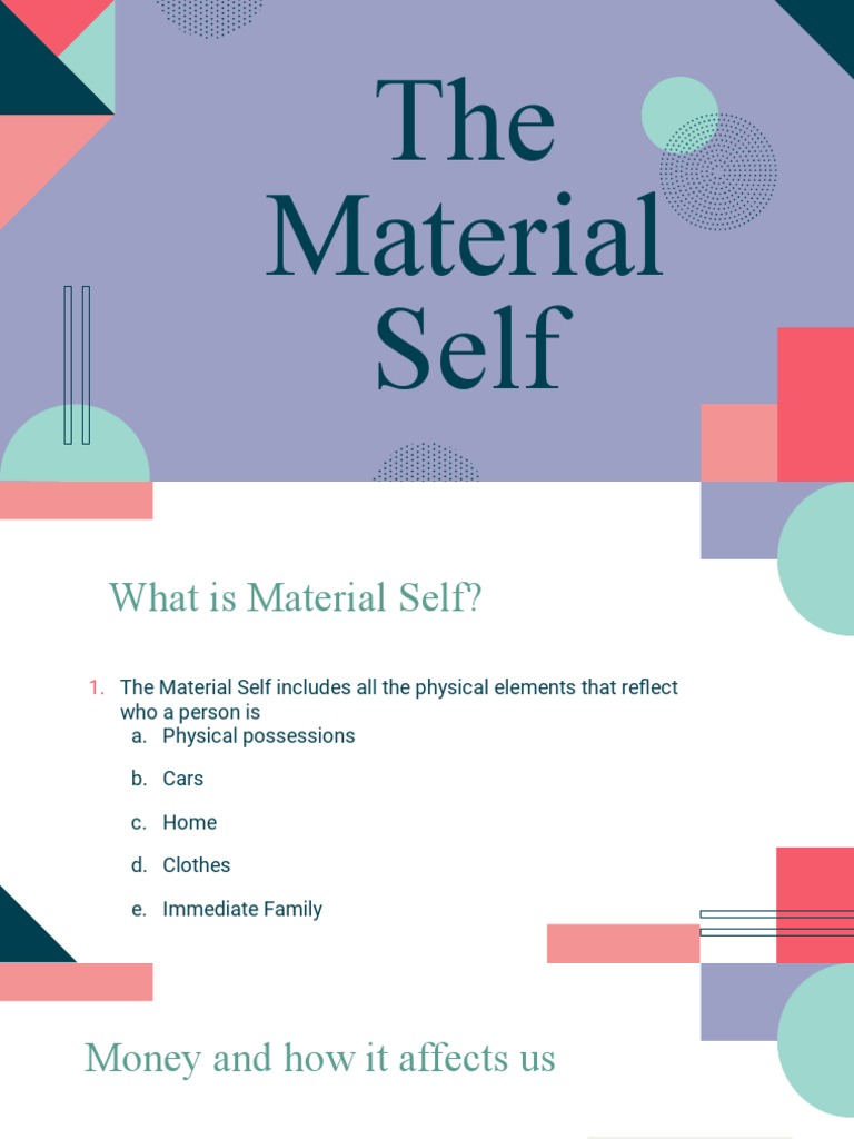 The Material Self | PDF | Self | Grief