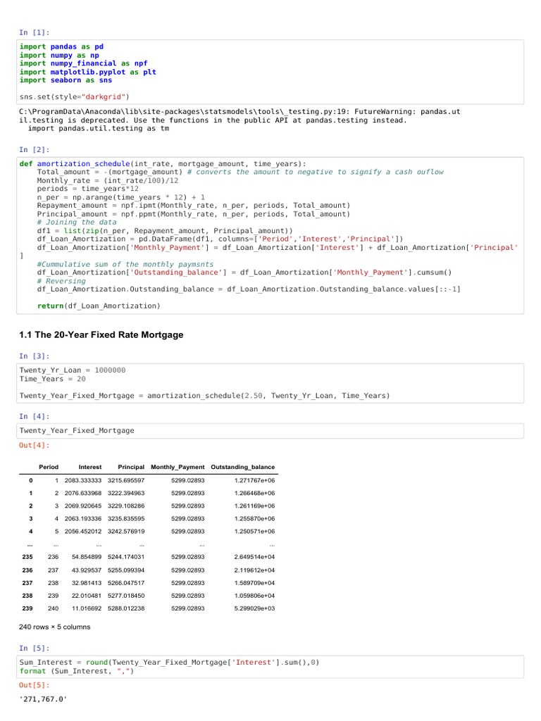MScFE 300 Group Work Project 2 Python Codes | PDF | Financial Services | Software