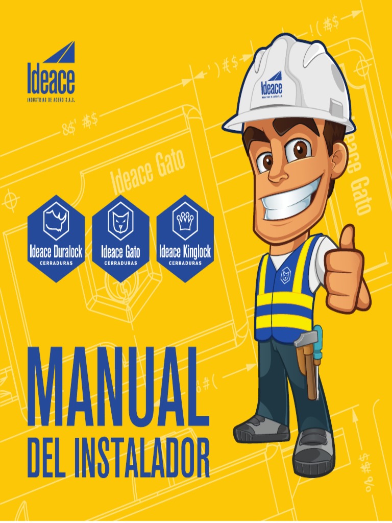 Manual Del Instalador | PDF | Tornillo | Perforar