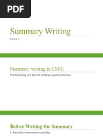 Sample Summary Writing Passages | PDF | Sentence (Linguistics) | Test ...