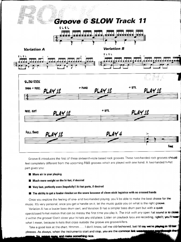 Groove 06 Slow | PDF