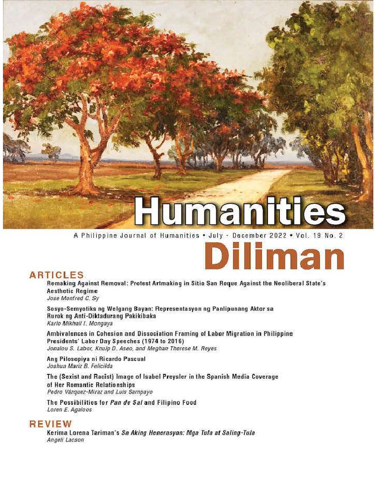 Humanities (Diliman) | PDF