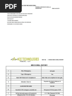 Sample Mock Drill Report | PDF | Emergency | Safety