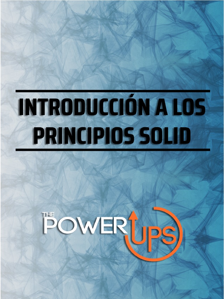 Introducción A Los Principios Solid Pdf Herencia Programación Orientada A Objetos