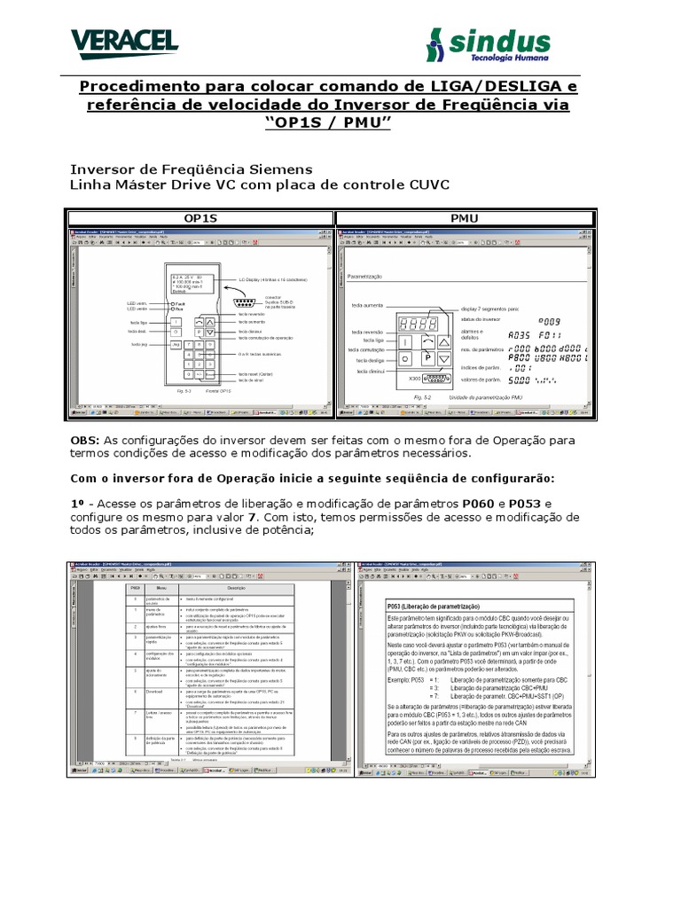 Procedimento para Partida Via OP1S - PMU | PDF