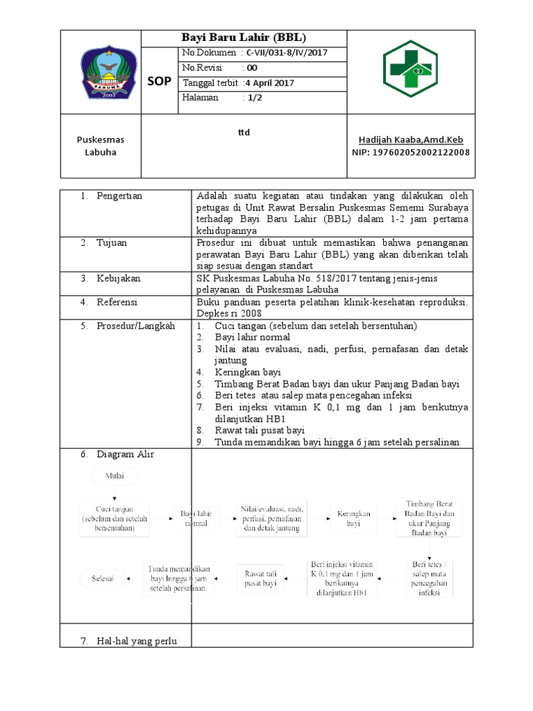 SOP Perawatan BBL Fiixx | PDF