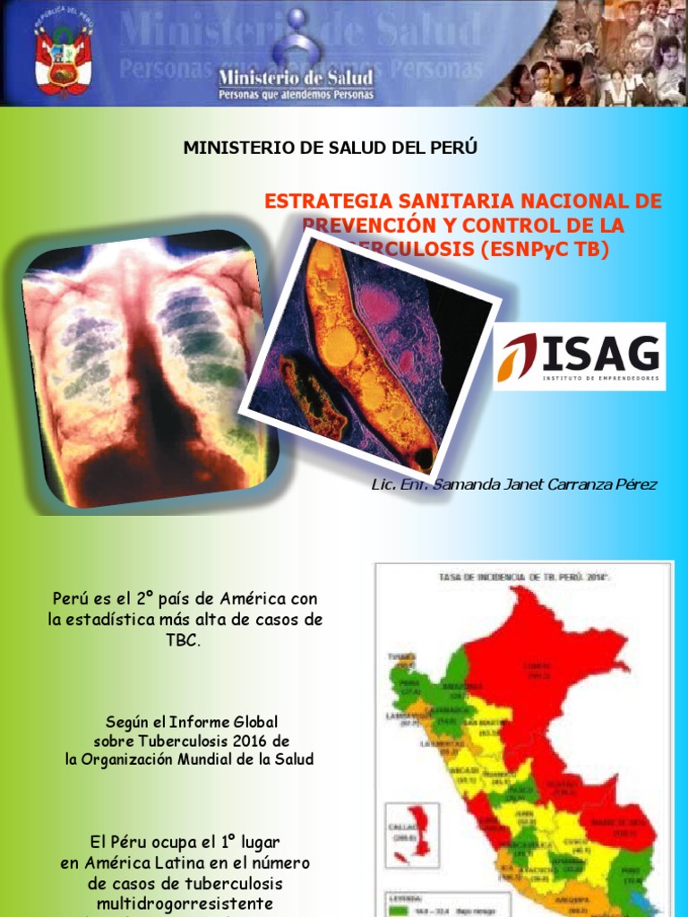 Estrategia Nacional contra la Tuberculosis en Perú | PDF | Tuberculosis ...