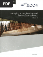 NEC3 Engineering and Construction Contract | PDF