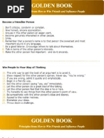 Dale Carnegie - Golden Book | PDF