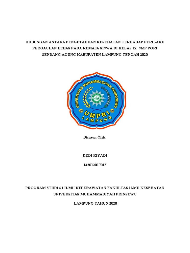 Dedi Riyadi Mini Proposal | PDF